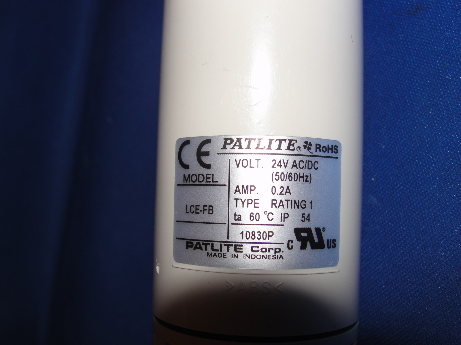 Patlite LCE-FB 24V AC/DC Signal Light Tower | eBay