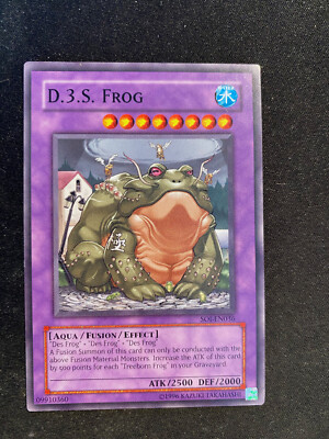 D.3.S. Frog - SOI-EN036 - Common - Yu-Gi-Oh Card | eBay Australia