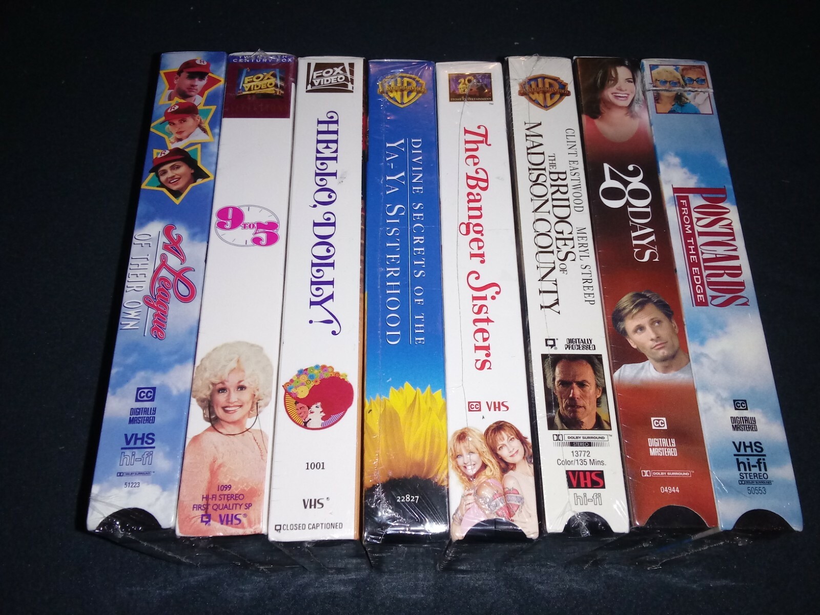 Divine Secrets of the Ya-Ya Sisterhood vhs lot of 8 NEW 9 to 5 romantic ...