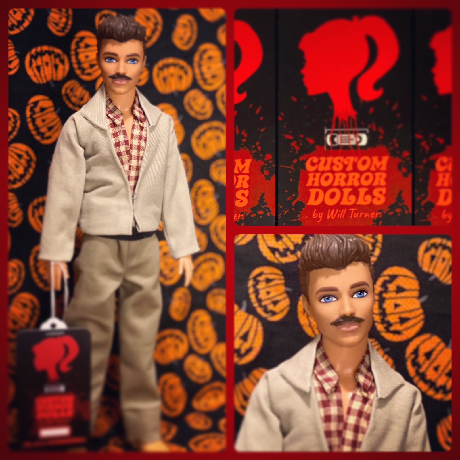 HALLOWEEN 3 Daniel Challis CUSTOM HORROR DOLL OOAK 12” Season Of The ...