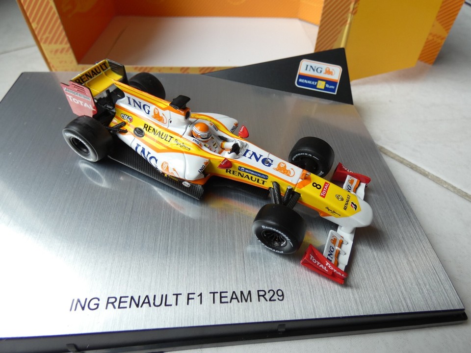 Ing Renault F1 Team R29 Nelson Piquet Jr. #8 2009 1/43 Norev F1 Formula ...