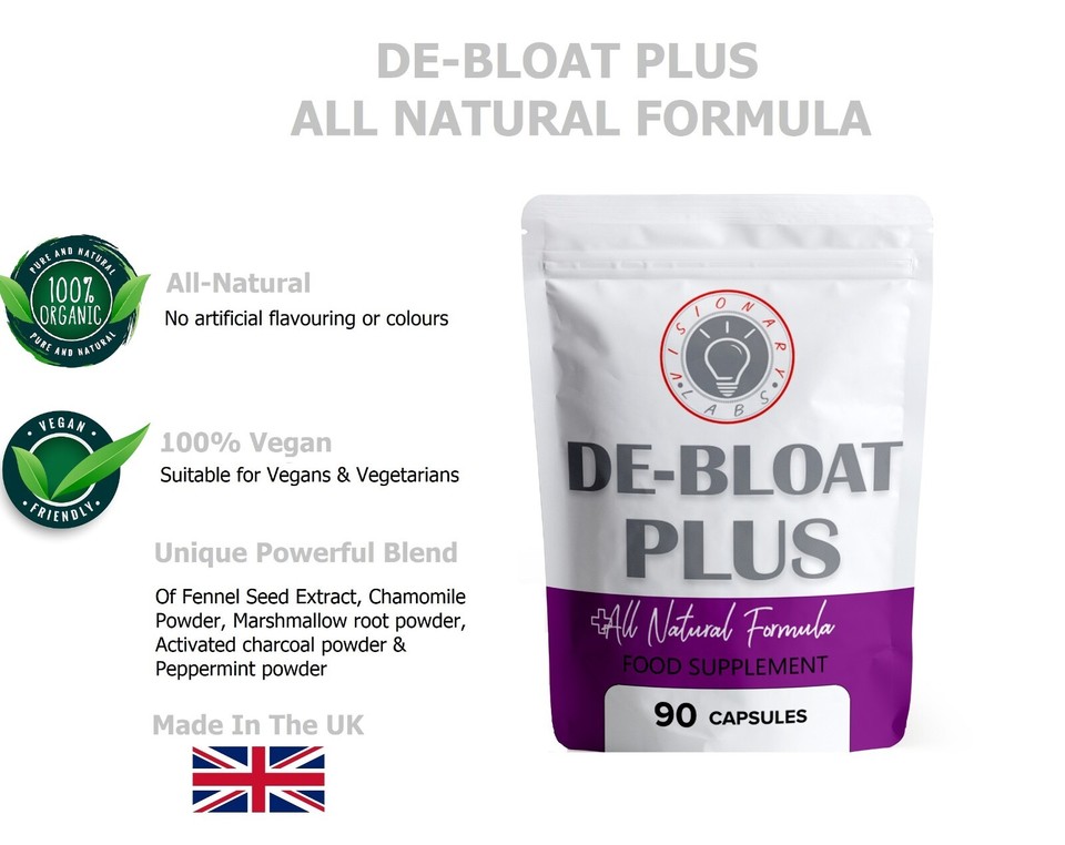 IBS,Bloated Stomach Relief Capsules 1000mg For Men Women Capsules ...