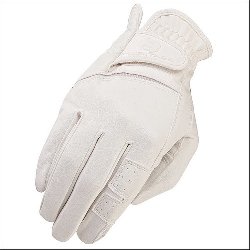 40HE Heritage Gpx Show Horse Riding Equestrian Glove Leather White | eBay