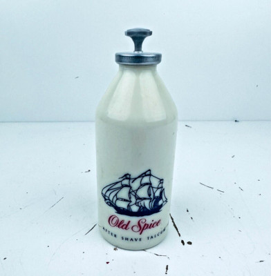 Vintage Old Spice After Shave Talcum Powder | eBay