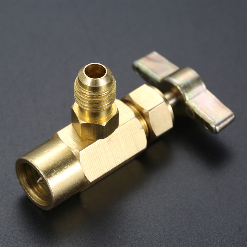 R1234YF AC Can Tap Dispenser Valve Bottle Opener For R12 R22 Charging ...
