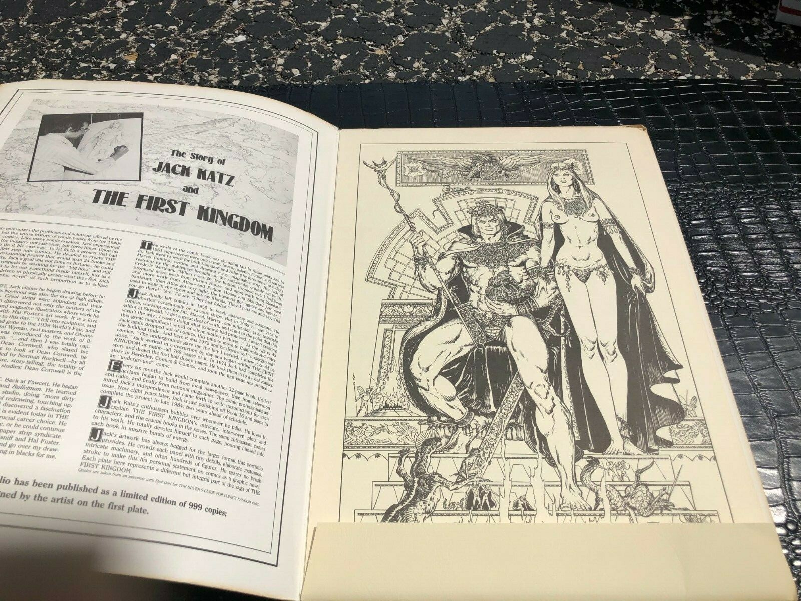 1980 Jack Katz Art Portfolio The First Kingdom signed / numbered of 999 ...