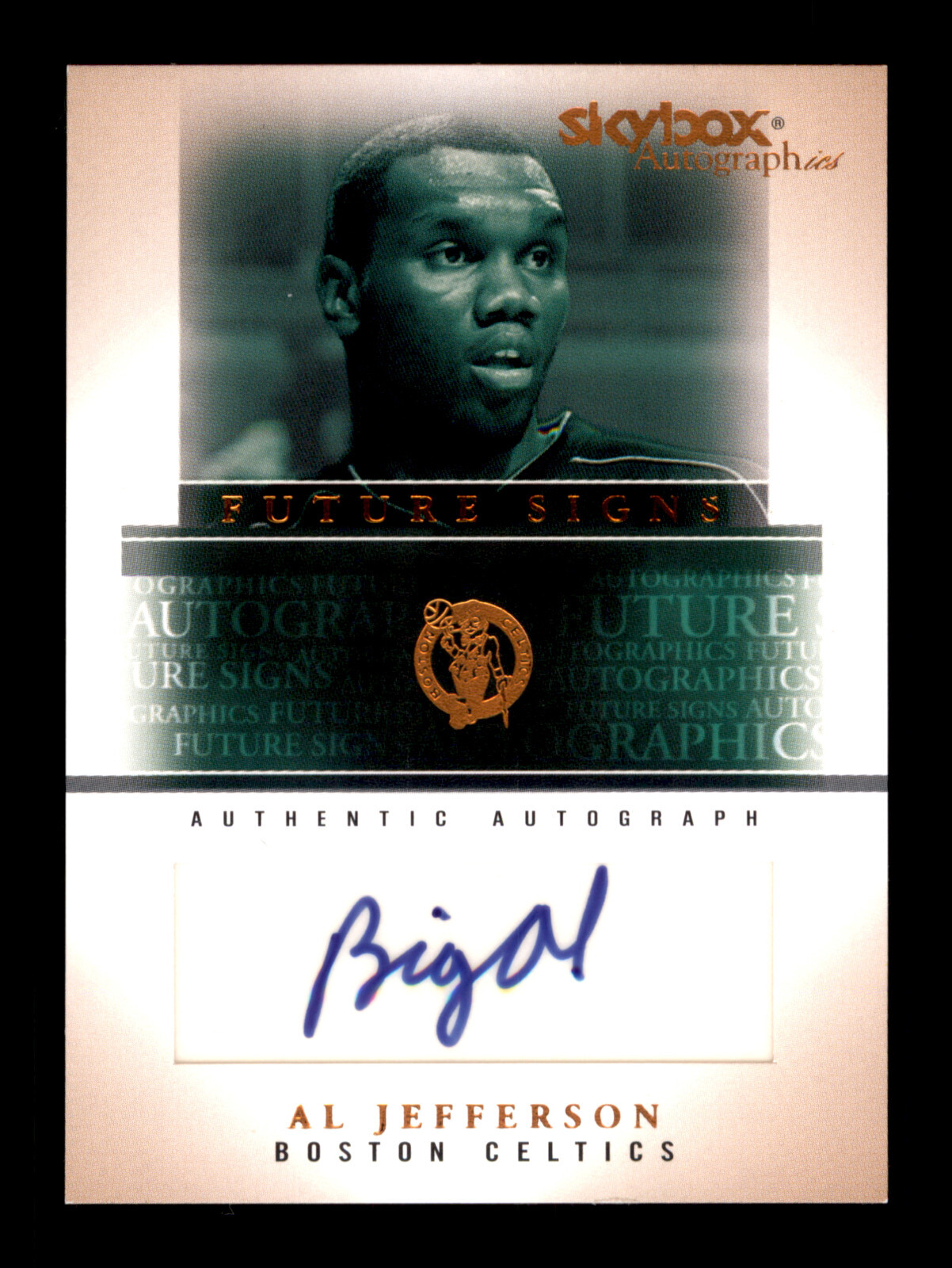 2004 Skybox Future Signs - #FSAAJ Al Jefferson - Pack Pulled Autograph ...