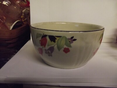 Vintage Hall China Crocus Drip Grease Bowl - NO Lid! Good Platinium ...