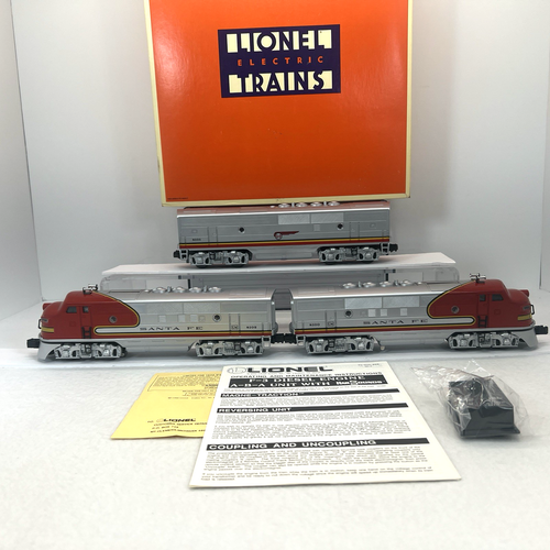 Lionel 6-11711 Santa Fe ABA F-3 Diesel Engine Set New O Gauge RS #8100 ...