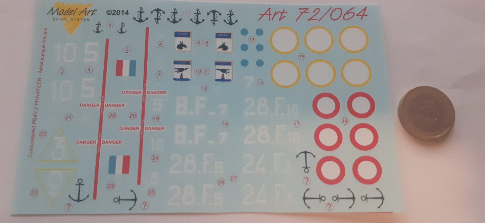 decalcomanie avion consolidated v p bay 2 privateer aeronale 1/72 | eBay