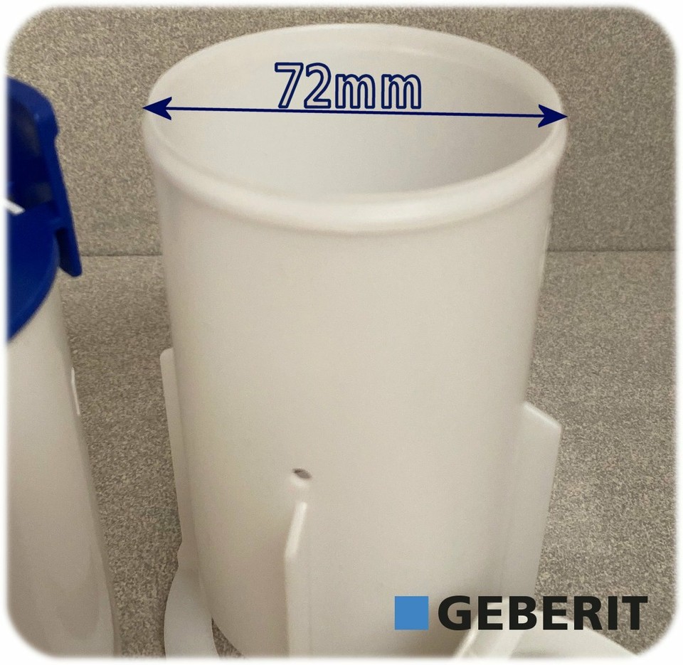 Geberit AP140 Dual Flush Pneumatic Flush Valve for Concealed Toilet ...