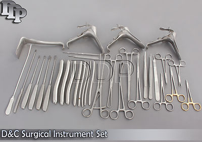 49 Pieces D&C Surgical Instrument Set DS-981 | eBay