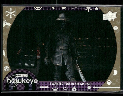 2023 Upper Deck Marvel Hawkeye Gold Parallel /57 #72 - Wanted You To ...