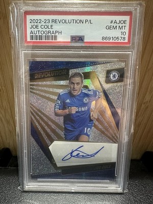 2022-23 Panini Revolution Premier League - Autographs Joe Cole #A-JOE ...