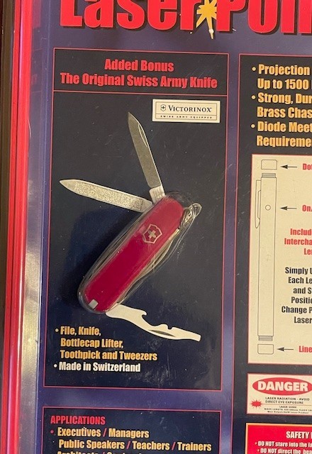 Vintage Original Swiss Army Knife W Accessories | eBay