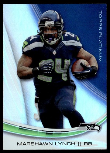 2013 Topps Platinum Marshawn Lynch Seattle Seahawks #99 | eBay