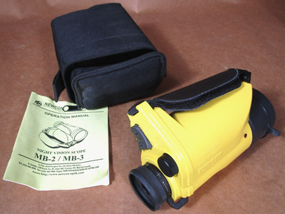 Newcon Optik NIGHT VISION SCOPE MONOCULAR MB-3 waterproof w/case gently ...