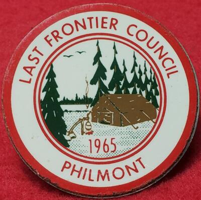 1965 Philmont Contingent Neckerchief Metal Slide - LFC/Last Frontier ...