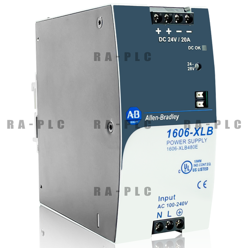 New 1606-XLB480E ALLEN-BRADLEY XLB Power Supply 480W 24VDC 20A 100% ...