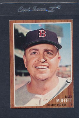 1962 Topps #336 Billy Muffett Red Sox EX *3470 | eBay