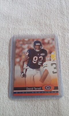 2002 Donruss #32 David Terrell Wide Receiver Chicago Bears | eBay