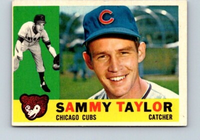 1960 TOPPS BASEBALL #162 SAMMY TAYLOR MID GRADE KZ | eBay