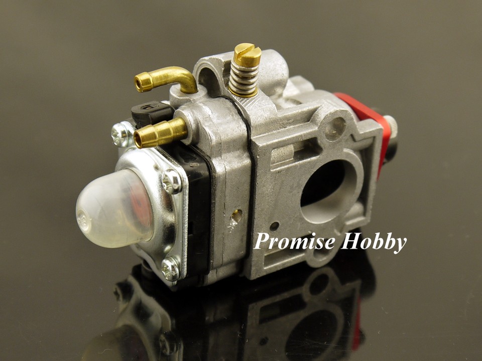 Carburetor & Carb Block for Gas Marine Zenoah Sikk RCMK QD JG Engine RC ...