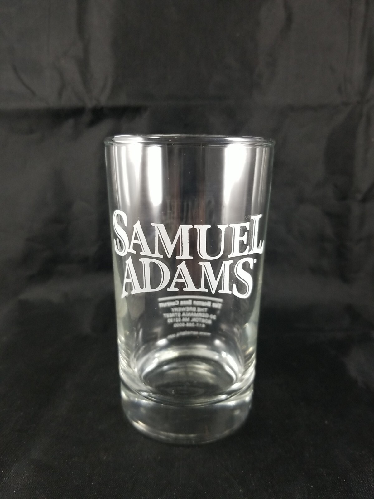 Samuel Adams Brewery Tap Room Tasting Sampling Glass 4 1/4" Tall | eBay