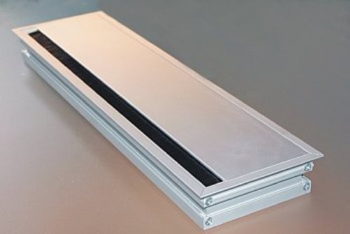 450 x 120 x 37mm Std Close Plate, Cable Management Aluminium Metal ...