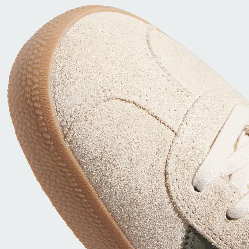 adidas Gazelle ADV Shoes IH3351 Ecru Tint / Focus Olive / Gum | eBay