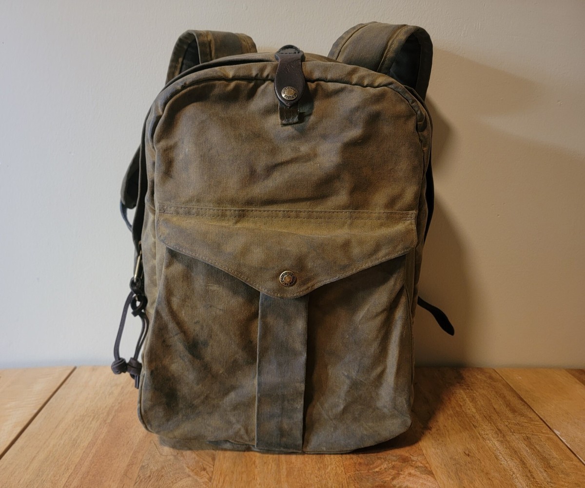 Filson Journeyman Backpack | Made in USA | Dark Tan | Tin Filson Journeyman Backpack | Made in USA | Dark Tan | Tin