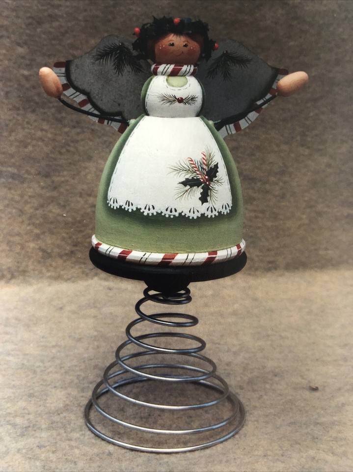 Vintage Tole Painting Pattern Packet: Angel Tree Top Ornament by Chris ...