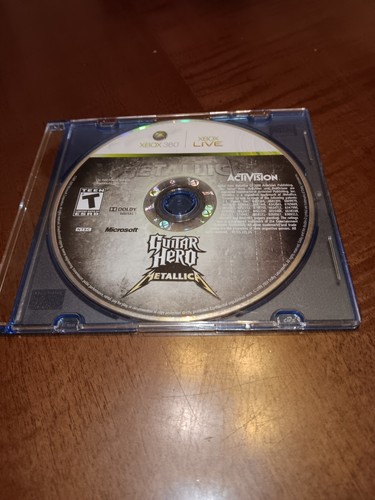 Guitar Hero Metallica Xbox 360 COMPLETE! *Disc Only READ 47875957350| eBay