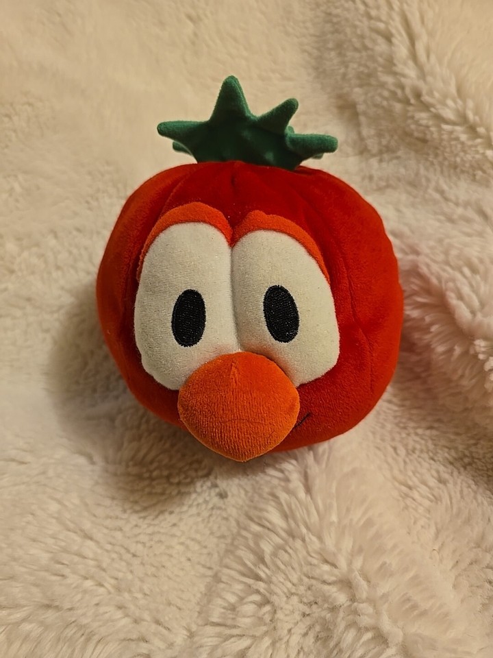 Veggie Tales Bob The Timato Plush Vintage Toy Fast Shipping | eBay