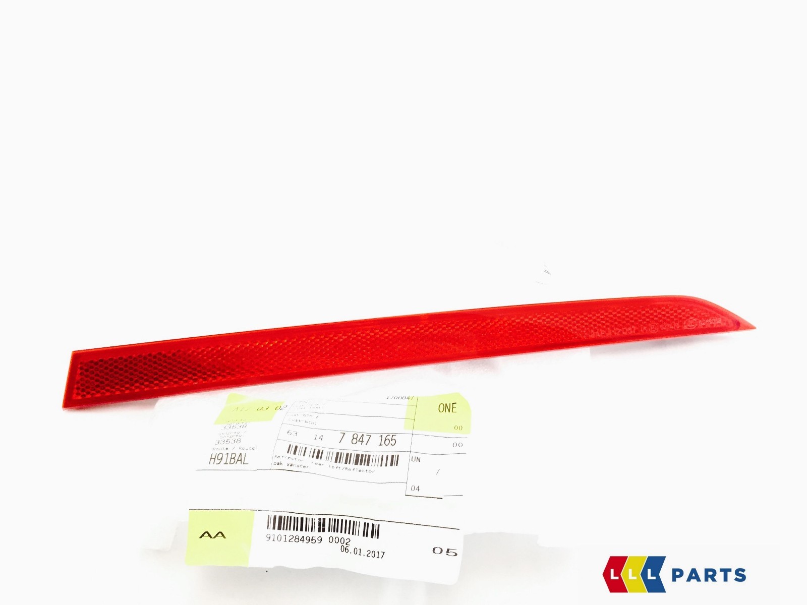 BMW NEW GENUINE 3 F30 F31 REAR M SPORT BUMPER LEFT N/S REFLECTOR ...