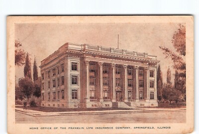 Home Office Franklin Life Insurance Company Springfield Illinois IL DB ...