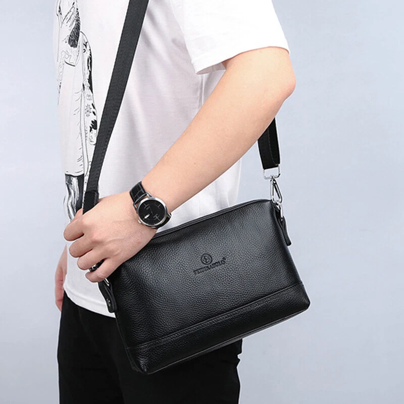 Leather Clutch For Men Mens Organizer Full Grain Leather