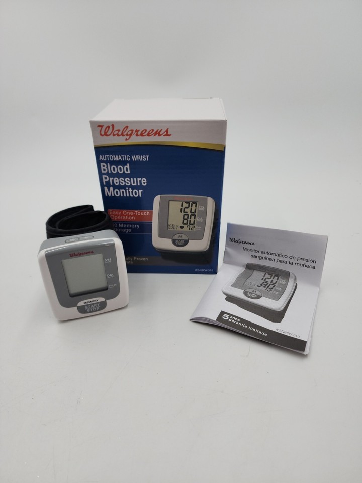 Easy One-touch Digit Blood Pressure Wrist Automatic Monitor Cuff | eBay