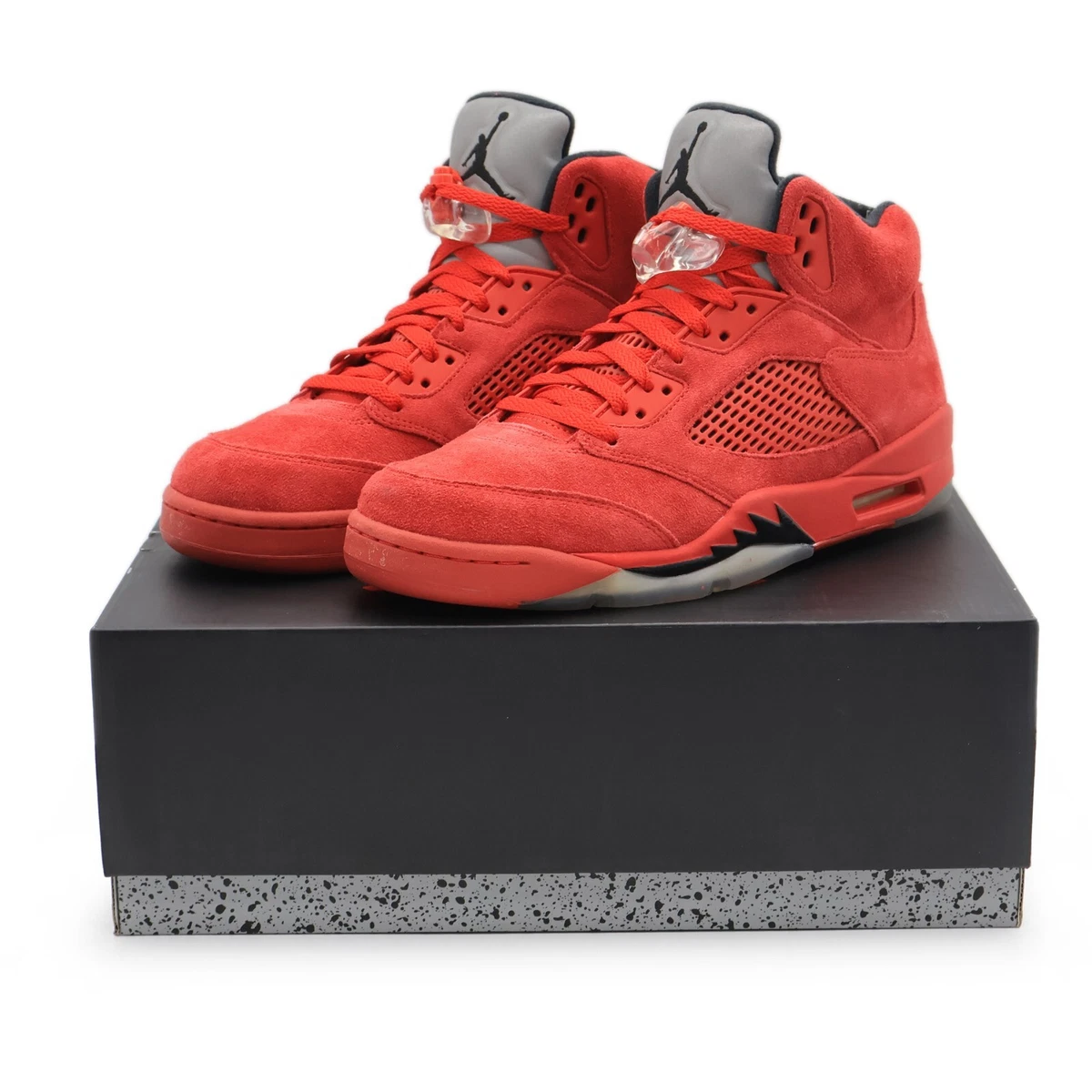 Jordan Retro 5 Red Suede