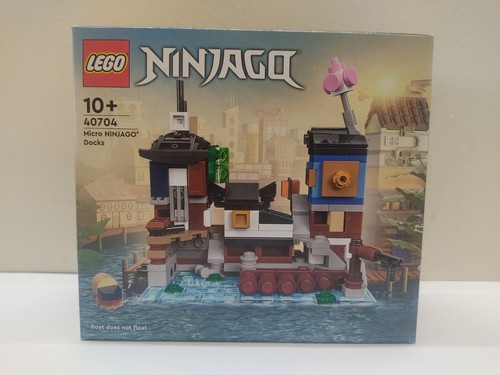 LEGO Micro NINJAGO Docks ¤ 40704 ¤ Limited Insider Edition ¤ Set NEUF ...