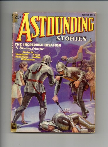 Astounding Stories Pulp Aug 1936 Vol. 17 #6 VG Low Grade | eBay