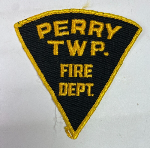 Perry Township Fire Indiana IN Patch S1E | eBay