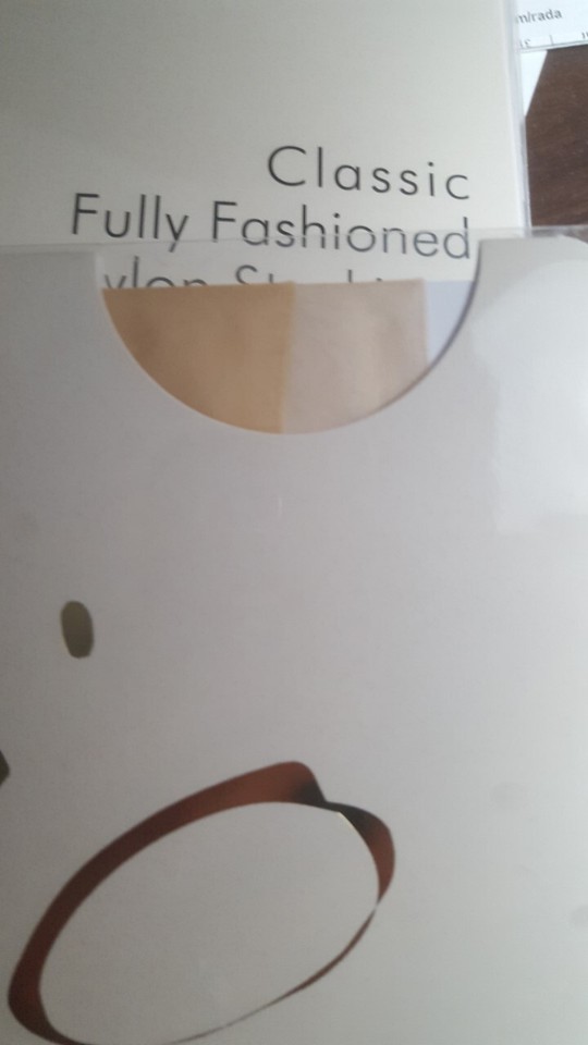 GIO Point heel Fully Fashioned 15 dn RHT nylon stockings, Size 11 ...