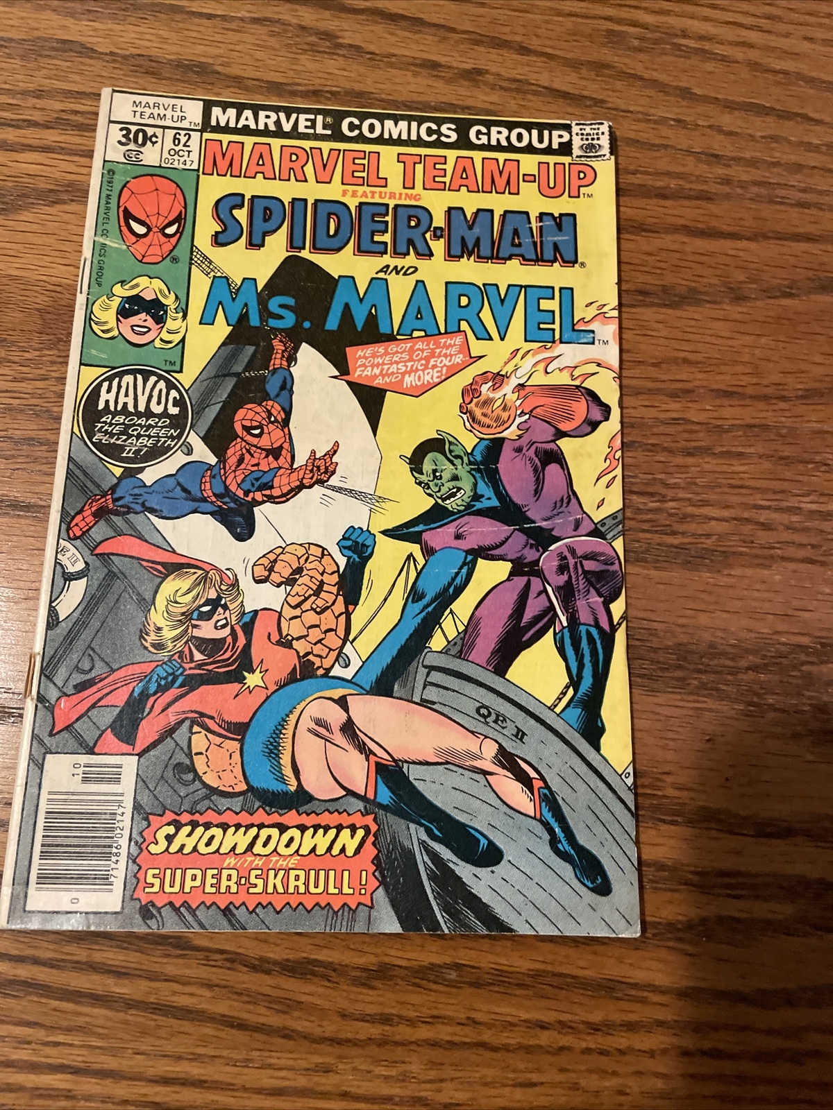 1977 Marvel Comics Group-Marvel Team -Up Spider-Man & Ms Marvel #62 ...