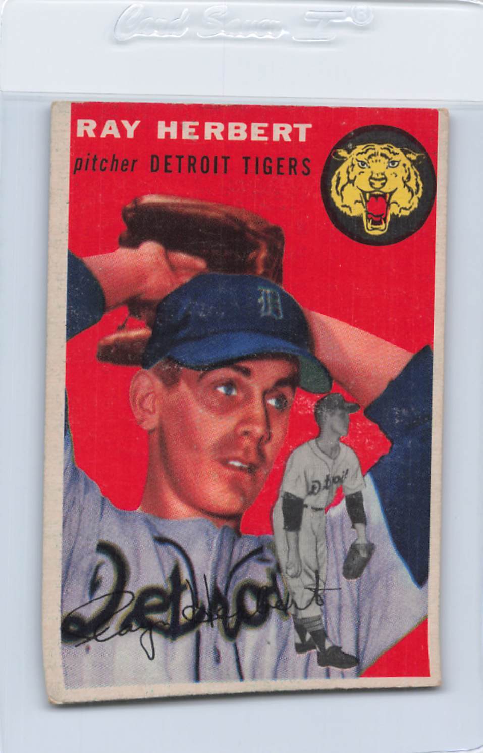 1954 Topps #190 Ray Herbert Tigers (Pen) VG/EX *DA-B5774 | eBay