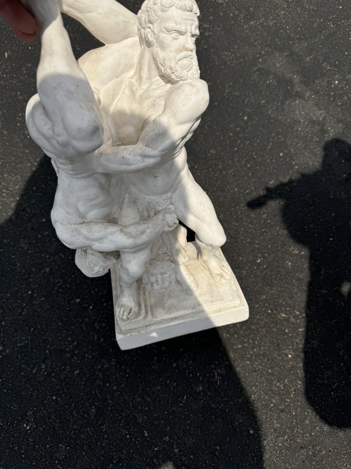 HERCULES AND DIOMEDES ART CLASSIC ROMAN GRECE STATUE (Small Chip On ...