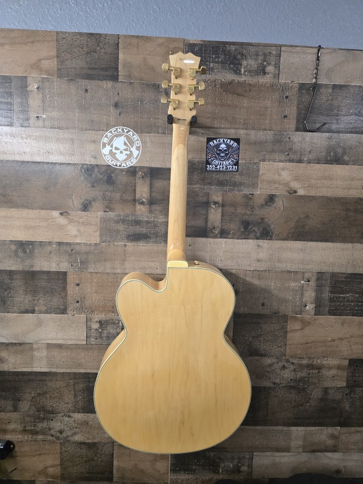 1980s Samick HJ650 Hollow Body Electric Guitar W/Hard Shell Case BEAUTY ...