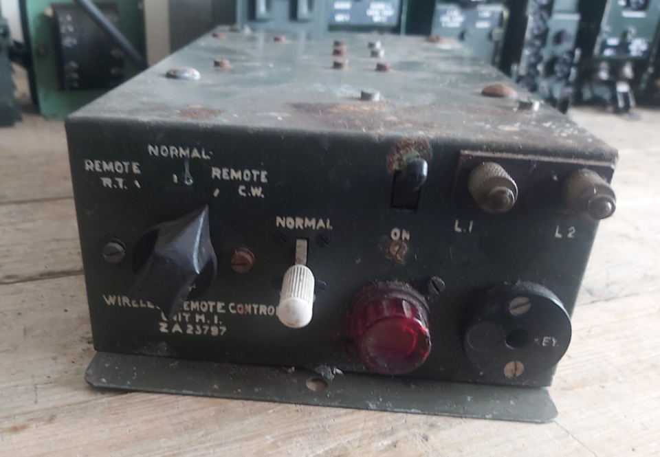 WW2 Army Military Radio Wireless Set 53 WS53 REMOTE CONTROL UNIT H ...