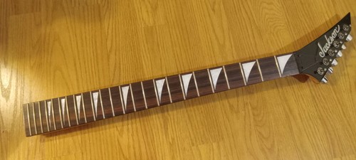 Jackson 24 Fret Guitar Neck Reverse Headstock Inlays | eBay