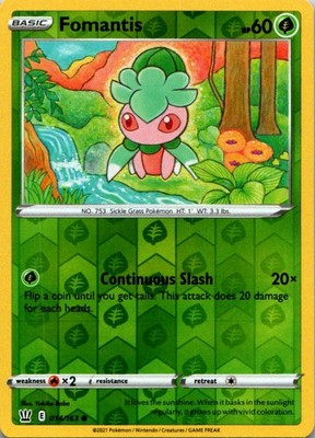 Fomantis 14/163 Common 2021 NM Pokemon Card | eBay